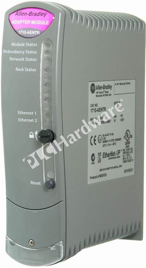 Plc Hardware Allen Bradley 1715aentr Redundant I O Ethernet Ip Adapter