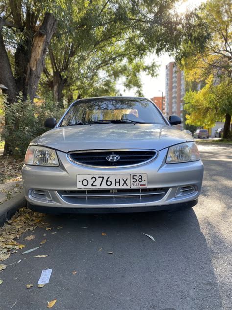 Губа Шевроле Круз — Hyundai Accent (2G), 1,5 л, 2007 года | стайлинг ...