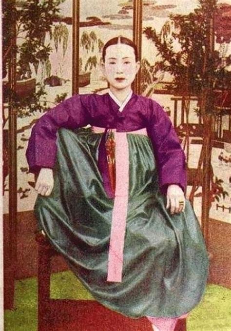 风俗朝鲜旧照封建时代卖艺不卖身的妓生 新浪图片