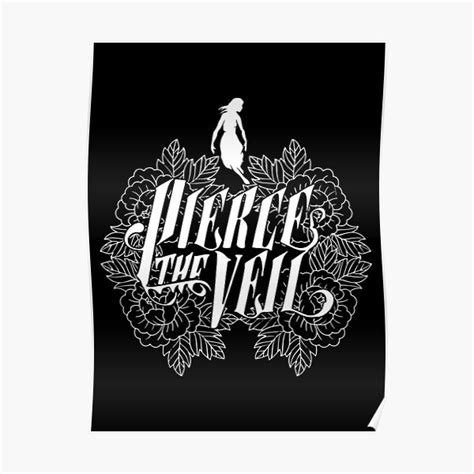 Vintage Pierce The Veil Flower Poster For Sale By Lavbitne Redbubble