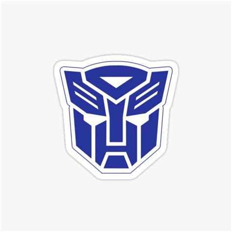 Transformer Logo Autobot Logo Transformer Autobot Logo Sticker For Sale By Ayn Eloftus