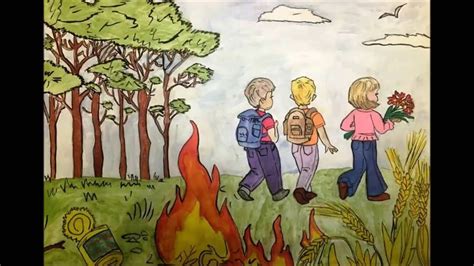 Малюнки учасників регіонального туру конкурсу дитячого малюнка Охорона