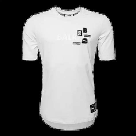 Balr Brand Badges T Shirt White Footballmag Voetbal And Lifestyle
