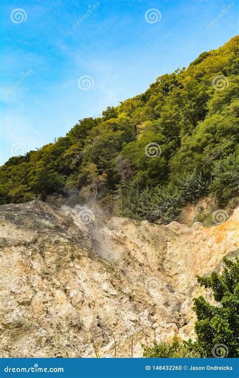 Soufriere Sulphur Springs Stock Photo Image Of Scenic 148432260