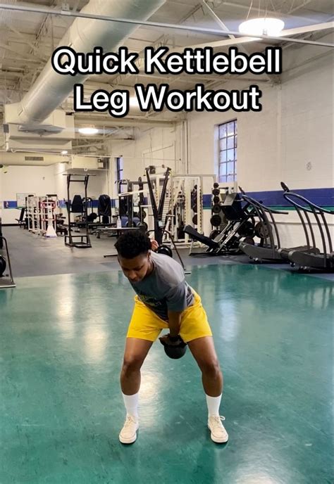 Quick Kettlebell Leg Workout