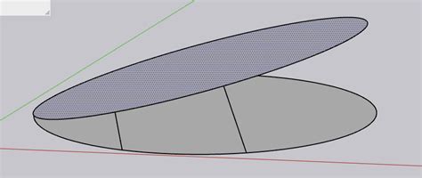 Connect 2 Circles For Angled Roof Sketchup Free Sketchup Community