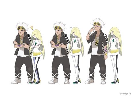 Lusamine And Guzma Pokemon And More Drawn By Satsuma Age Danbooru