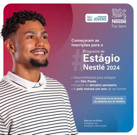 Daniela Moreira No Linkedin Programadeestágionestlé2024 Estagiar