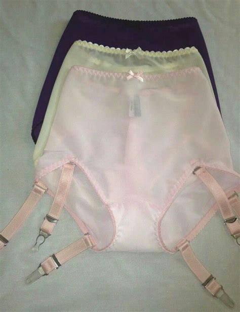 Panty Girdle Granny Panties Vintage Lingerie Suspenders Shapewear
