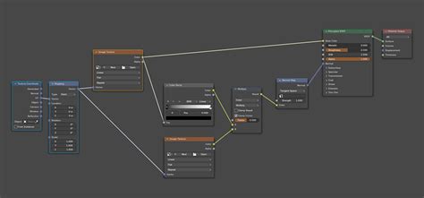 Is It Possible To Distort A Diffuse Map With A Normal Map Materials And Textures Blender