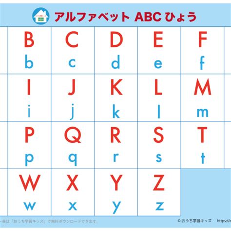 曜日の英語名一覧表・ポスター 無料プリント教材｜おうち学習キッズ