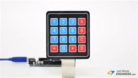 In Depth Interface X X Membrane Keypad With Arduino