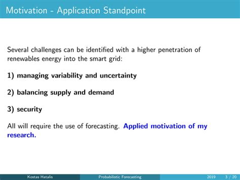 Probabilistic Forecasting How And Why Pdf