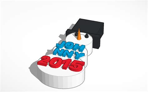 3d Design Snowman Tinkercad