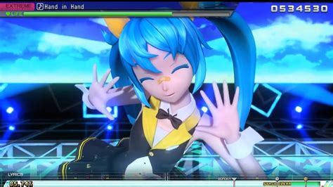 初音ミク Project Diva Mega39s Hand In Hand Extreme Youtube
