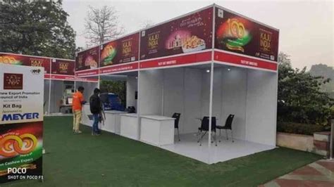 Multicolor Exhibition Octanorm Stall Size 7 X 25 Ft At Rs 2000