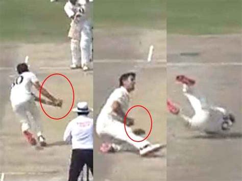 Watch Pat Cummins Takes A Blinder On His Own Bowling To Dismiss Azhar