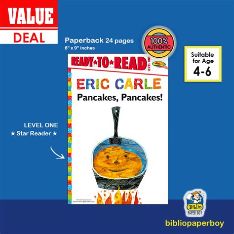 Eric Carle Pancakes Pancakes Shopee Philippines