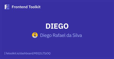 Diego Frontend Toolkit