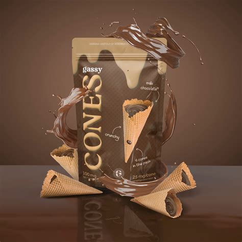 Gassy Chocolate Cones