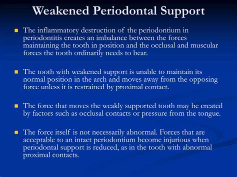 9tooth Mobilityppt Dental Health Diseases And Conditions