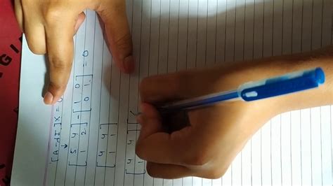 Diagonal Matrix YouTube