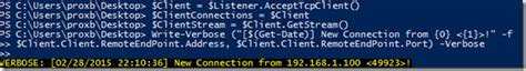 Checking For A Tcp Listener Connection Learn Powershell Achieve More