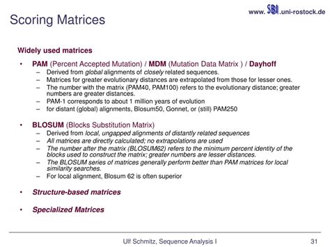 Ppt Bioinformatics Sequence Analysis I Powerpoint Presentation Free