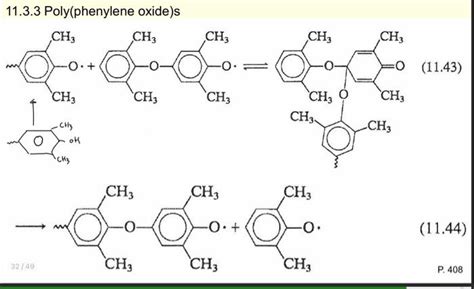 Solved 11 3 3 Poly Phenylene Oxide S
