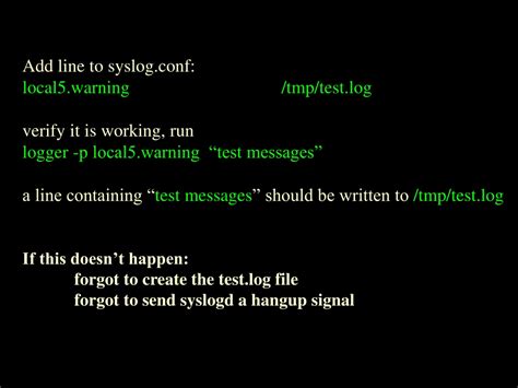 Ppt Managing Syslog And Log Files Best Practices And Strategies