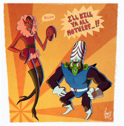 Mojo Jojo And Him By Ivanobich On Deviantart