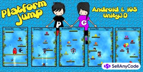 Platform Jump Unity3d Game Source Code Source Code Sellanycode