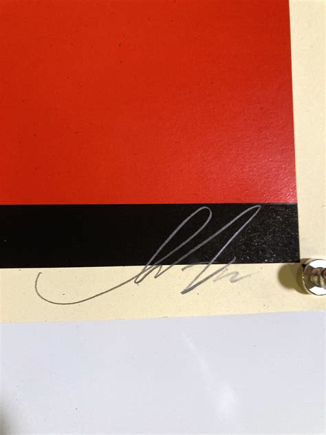Lot 85 Shepard Fairey Signed Poster Print