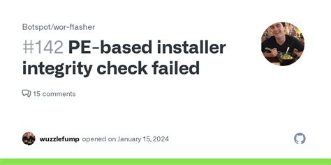 Pe Based Installer Integrity Check Failed Issue Botspot Wor