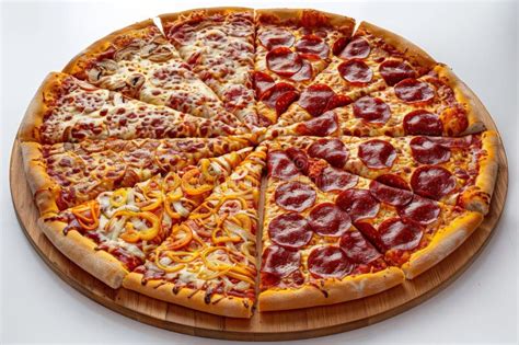 Pepperoni Pizza With A Golden Crust Highlighting A Classic And Savory