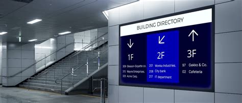 Digital Building Directory In 2025 Modern Signage Solutions
