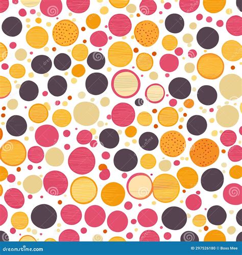Circles Dots Speckles Blobs Multicolor Background For Web Page