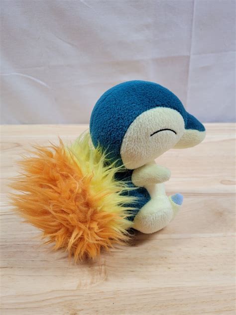 Mavin Vintage Pokemon Plush Cyndaquil Fire Type Starter Nintendo