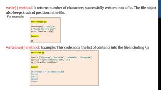 File Handling In Python PDF Computing Technology Computing