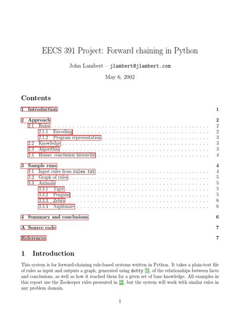 Forward Chaining In Python Pdf Text File Areas Of Computer Science
