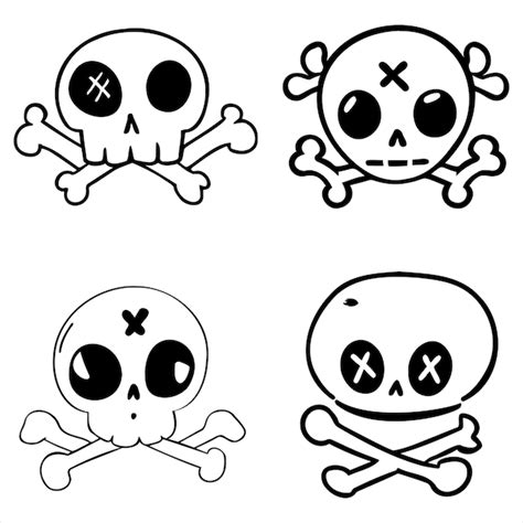 Premium Vector Skull And Crossbones