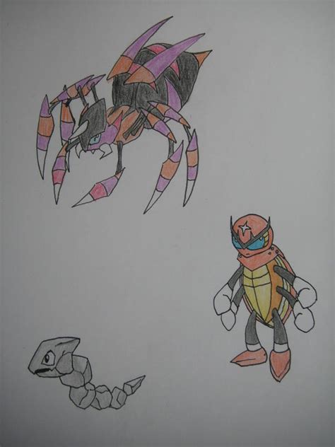 Gsc Bug Evos And Onix Pre Evo By Adeptcharon On Deviantart