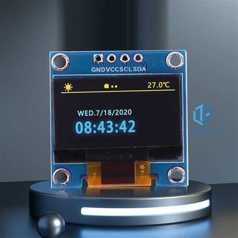 บอร์ดหน้าจอ Lcd Oled Iic Serial Oled Ssd1315 128x64 I2c 4pin 096 นิ้ว