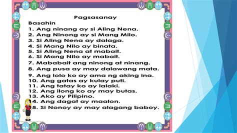 Pagbasa Ng Pangungusap Sa Grade Learning Time Grade Filipino The Best