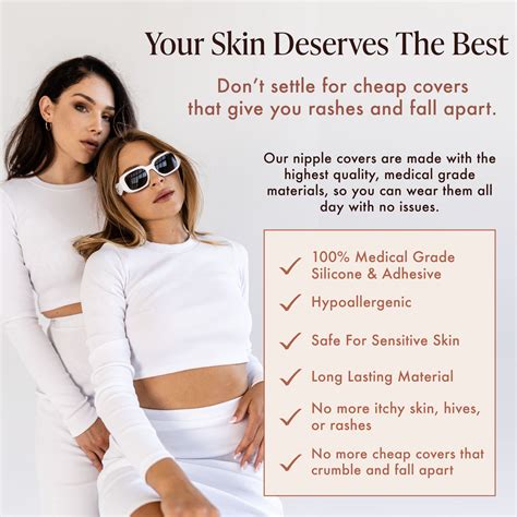Bare Babe Best Nipple Covers For Women Reusable Nipple Pasties