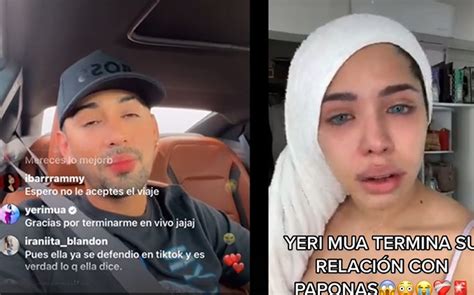Terminan A Yeri Mua A Través De Facebook Ruptura Desata Polémica