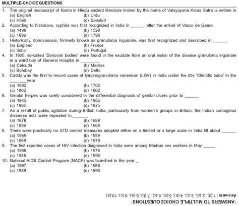 Evolution Of Venereology In India Indian Journal Of Dermatology