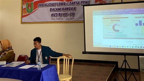 Optimalisasi Data Kependudukan Desa Tempak Pemanfaatan Infografis
