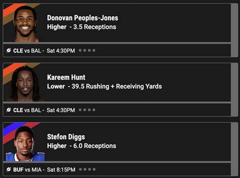 Nfl Week 15 Underdog Pickems For Saturday Football Include Kareem Hunt