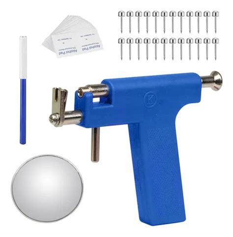 Kit De Pistola De Perforacion Orejas Sin Dolor Profesional Meses Sin Inter S